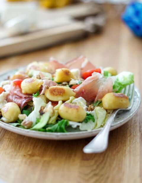 Lemon Maple Skillet Gnocchi Salad | Olivieri®